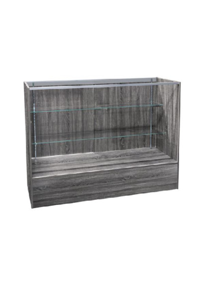 FULL VISION SHOWCASE RUSTIC GREY | AMKO Displays
