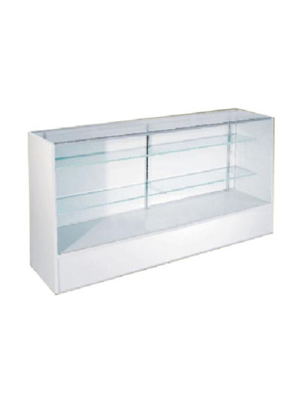 FULL VISION SHOWCASE WHITE – AMKO Displays